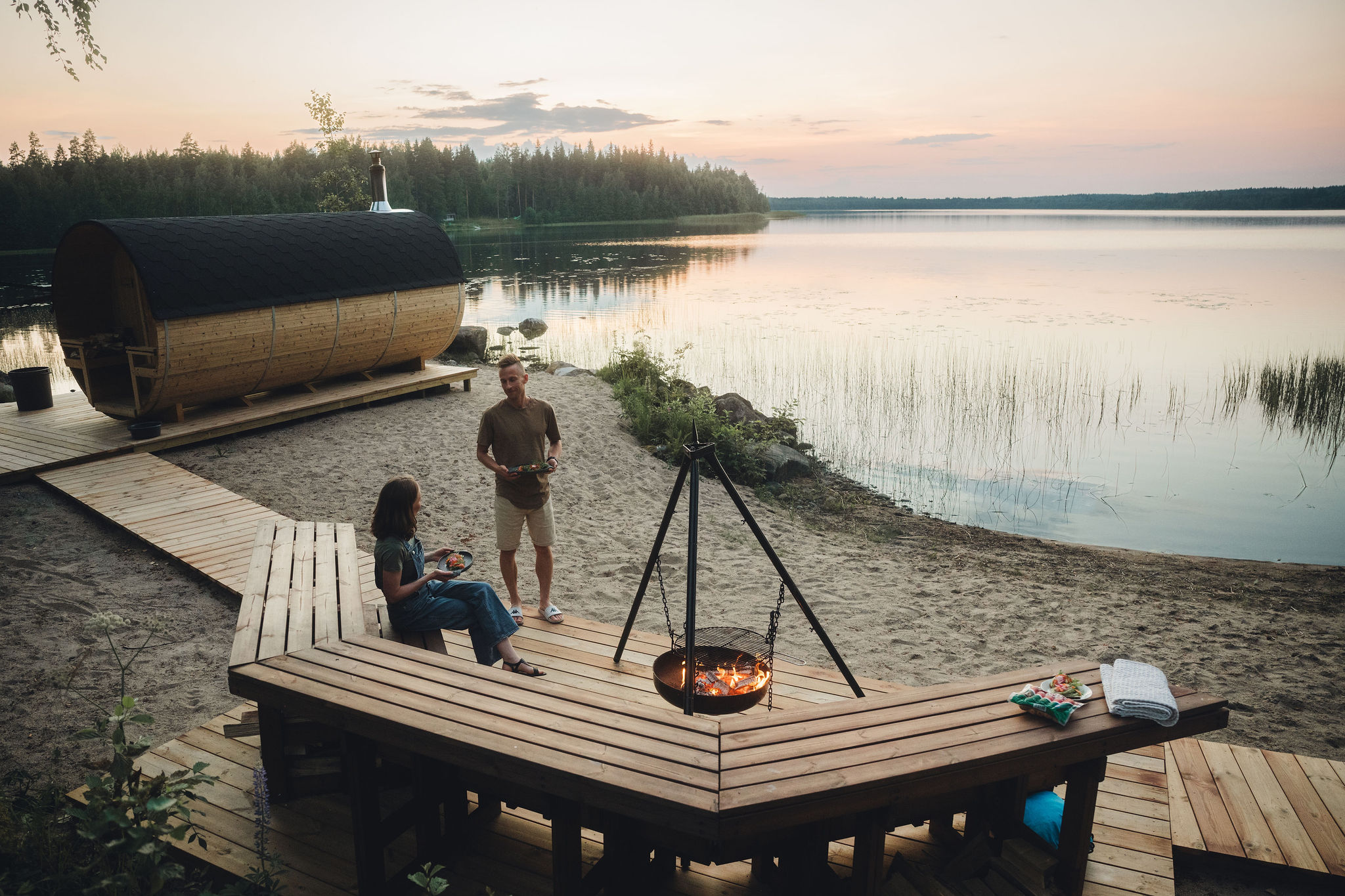 Revontuli Resort | Elämyksiä Keski-Suomessa | Golf, sauna & iglut